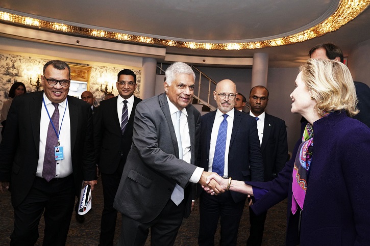 President Ranil Wickremesinghe meets high-profile US Business leaders ...